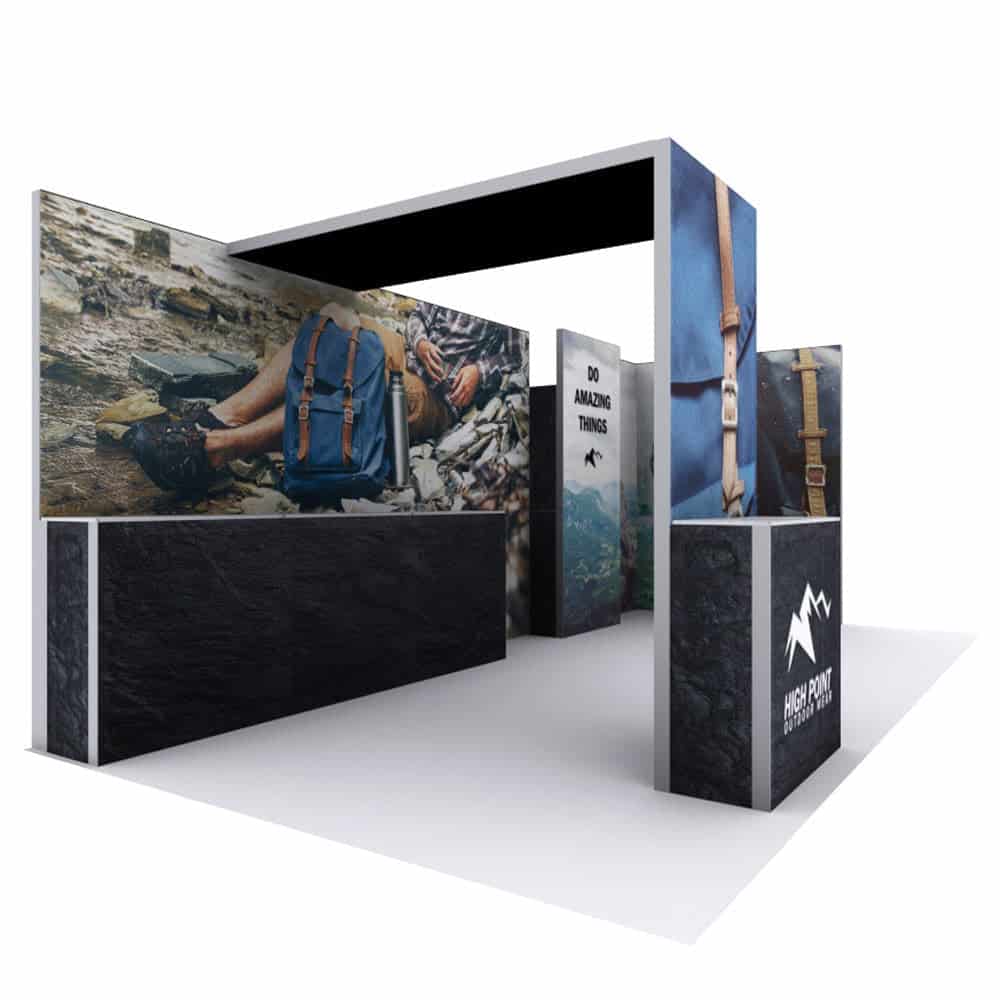 20′ x 10′ Modco Modular 2 Graphic Package - DisplayVibe